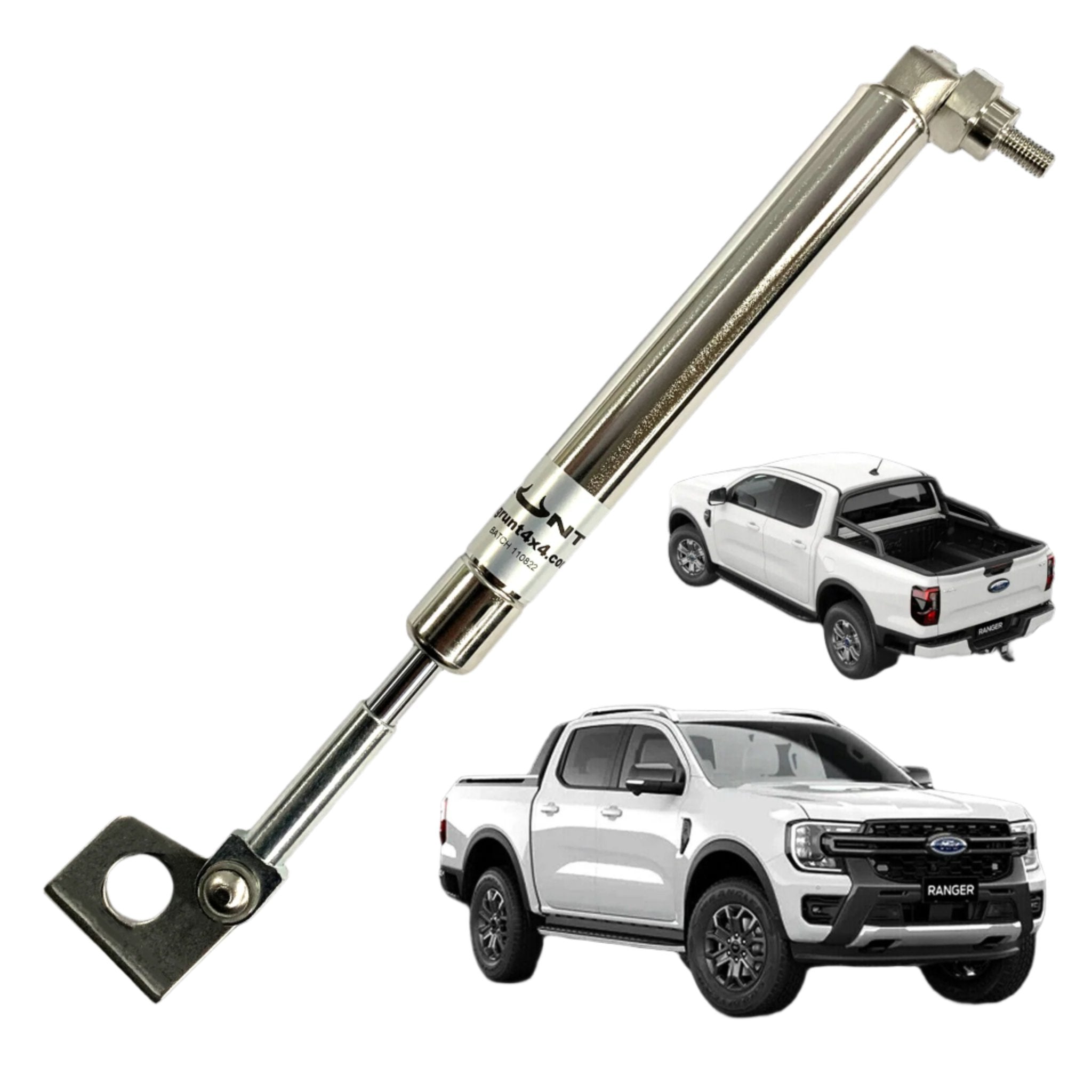 Grunt 4x4 Tailgate Stainless Steel Easy Down Strut System for Ford Ran
