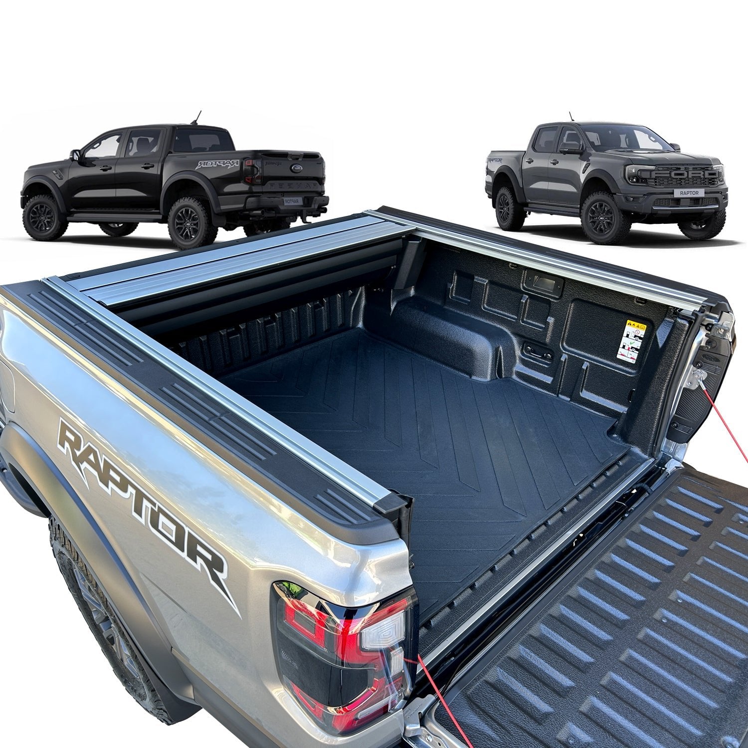 Grunt 4x4 Heavy Duty Moulded Rubber Ute Cargo Mat Next Gen Ford Ranger