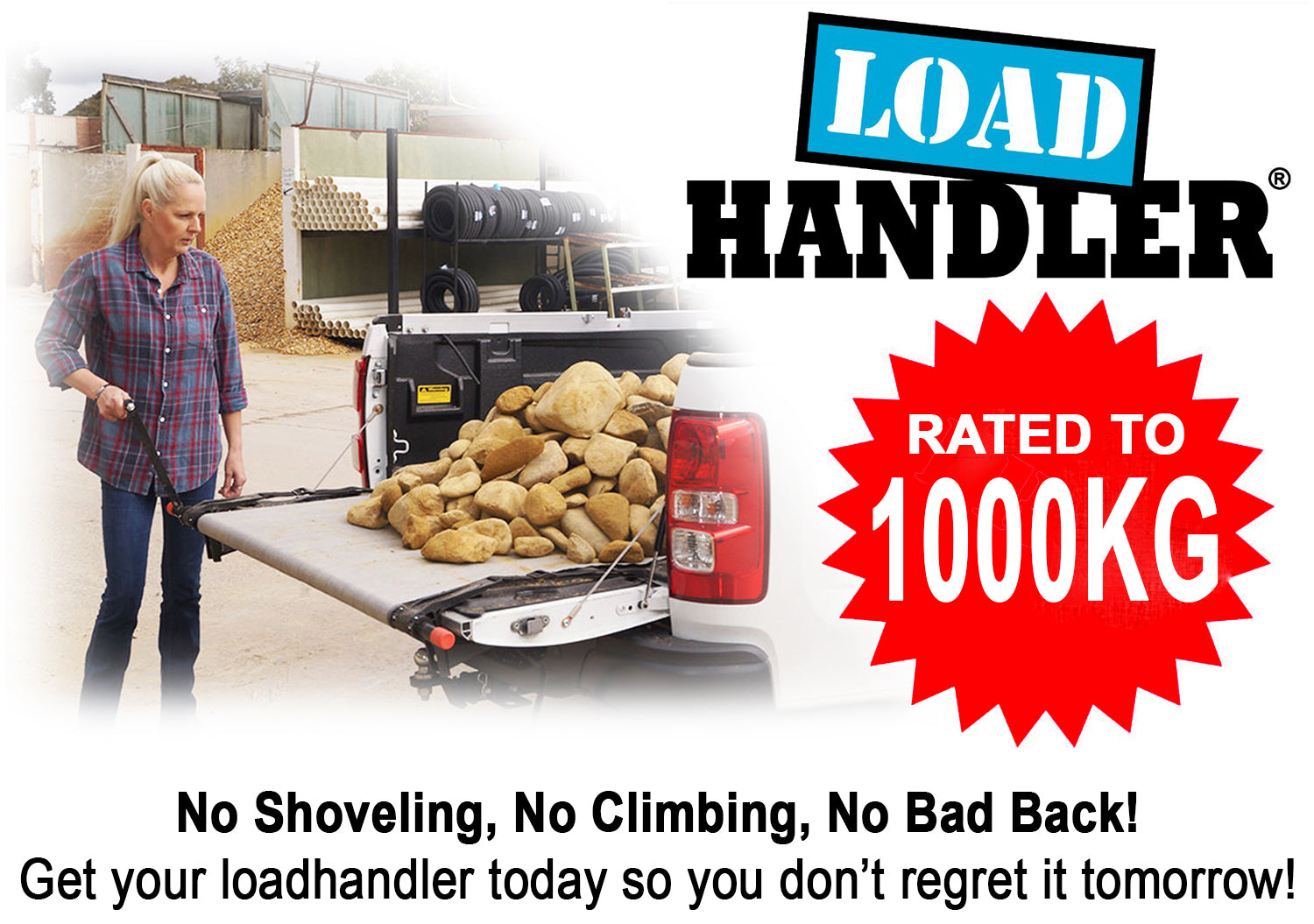 Loadhandler Unloader Standard Grade (UTE size) – Grunt 4x4